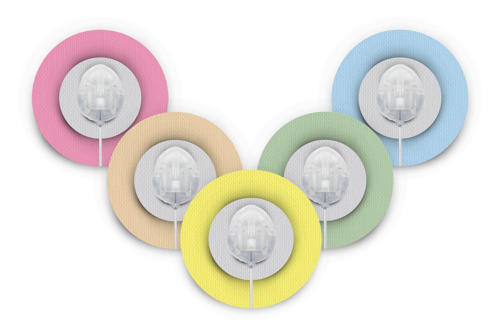 Infusion Site Patches - Solid Styles - Type One Style