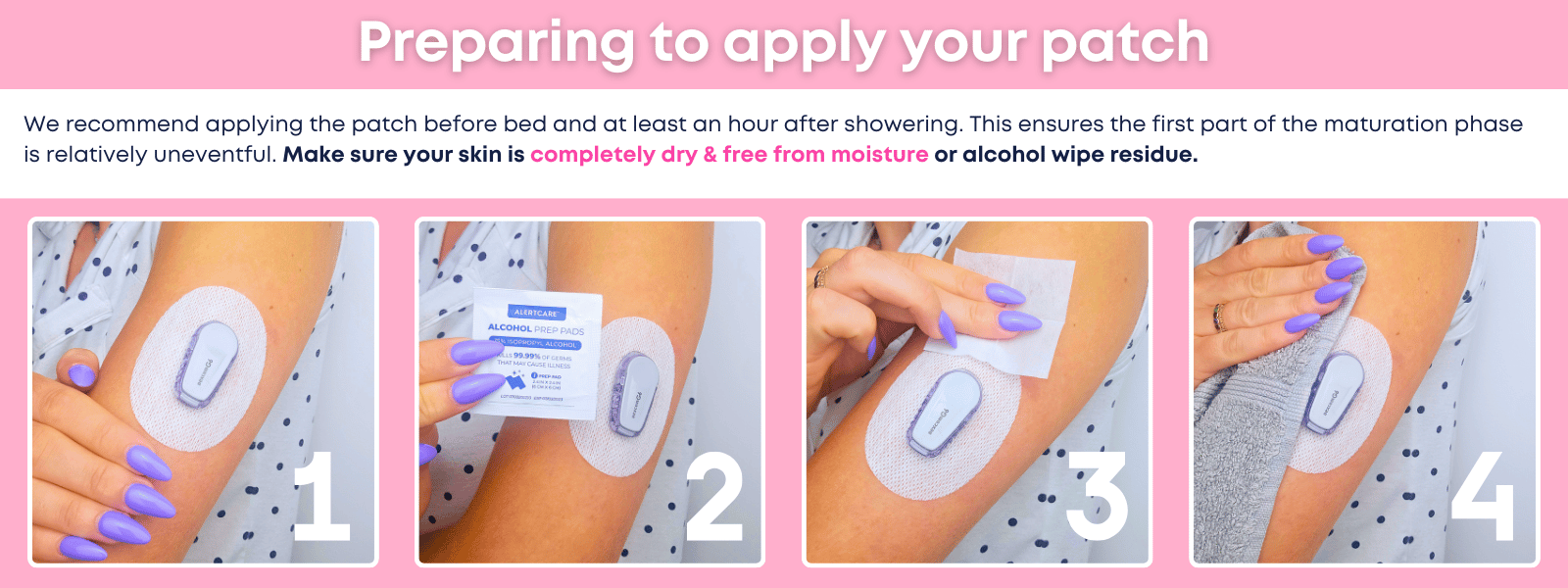 Guide: How to apply a patch to your CGM or Omnipod – Type One Style