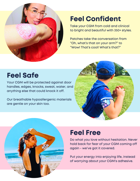 Protect your CGM with Advanced Patches – Type One Style