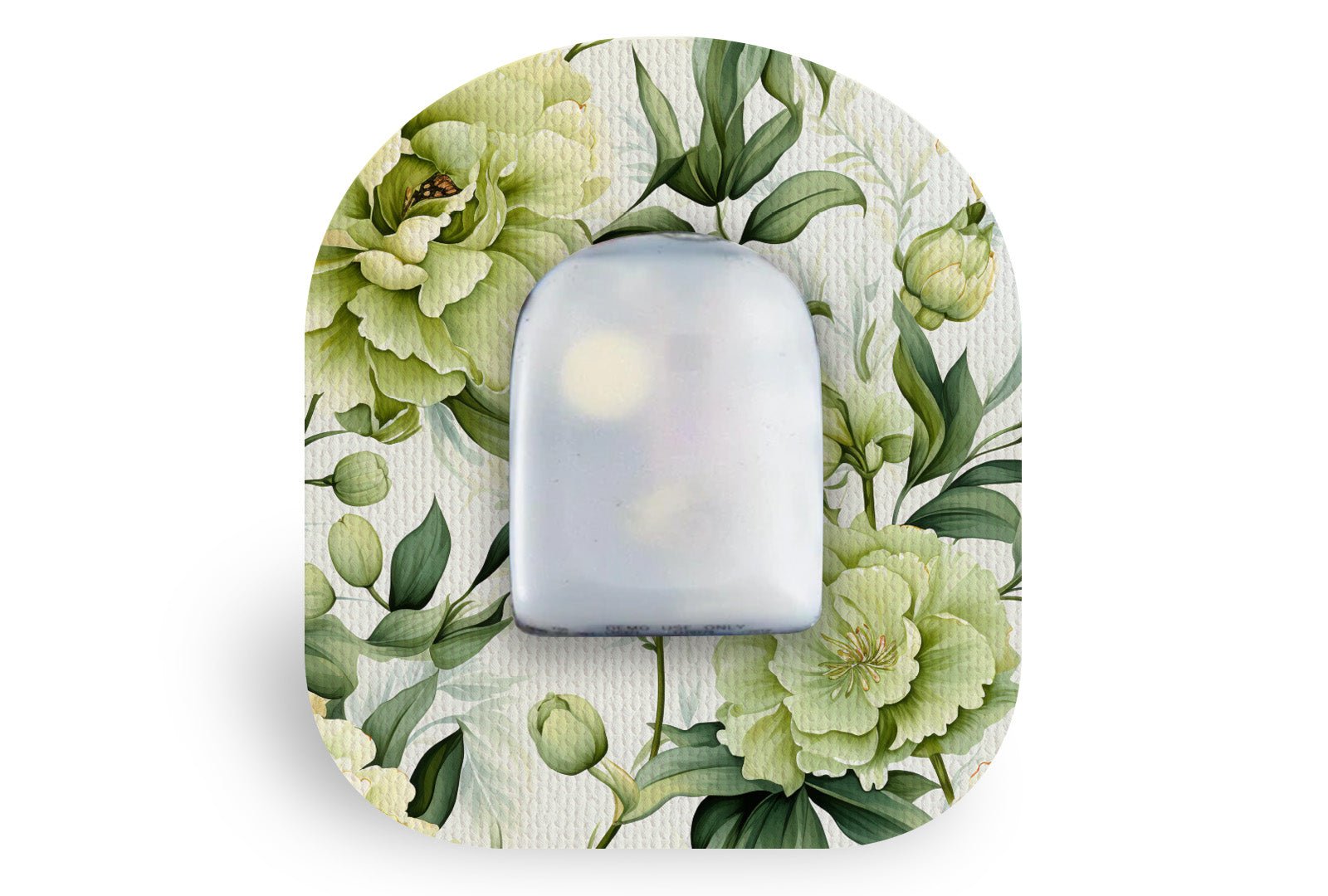 Shop Sage Green Flowers Patch Omnipod Today Protect Your Cgm