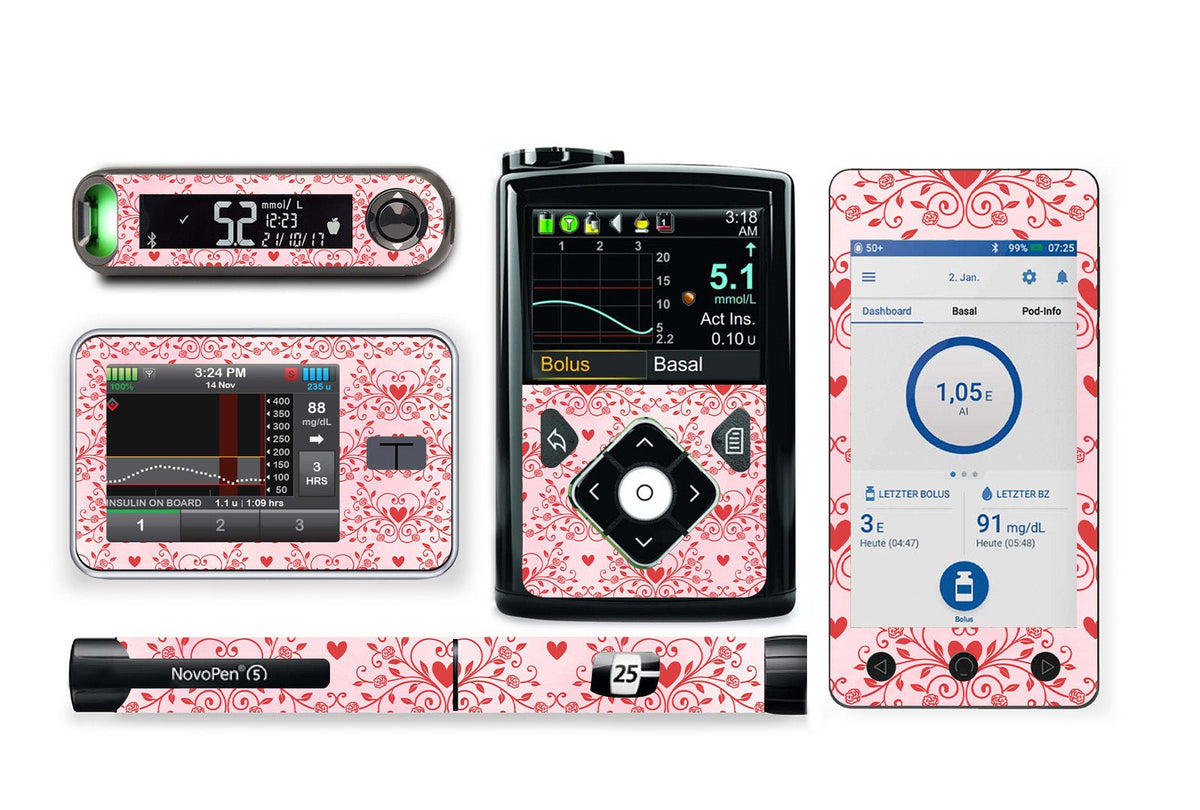 Shop Vintage Romance Sticker today - Protect your CGM - Trusted by ...