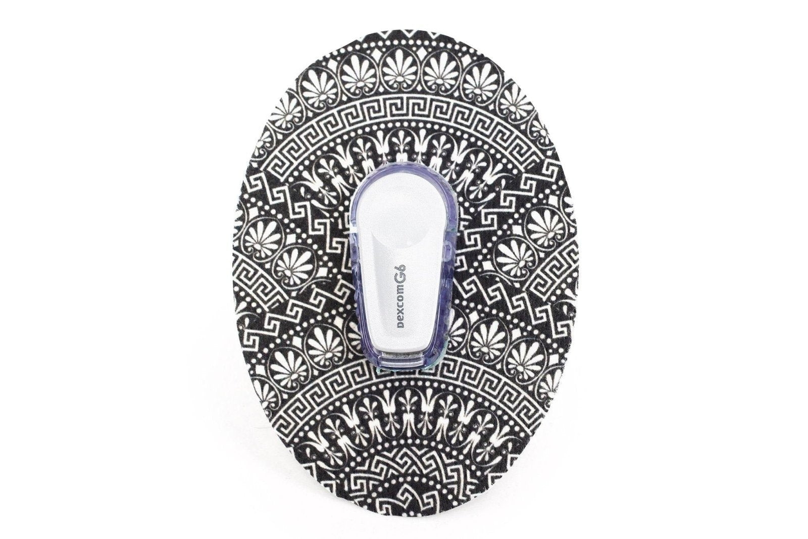 Shop Black Pattern Patch - Dexcom G6 / One today - Protect your CGM ...