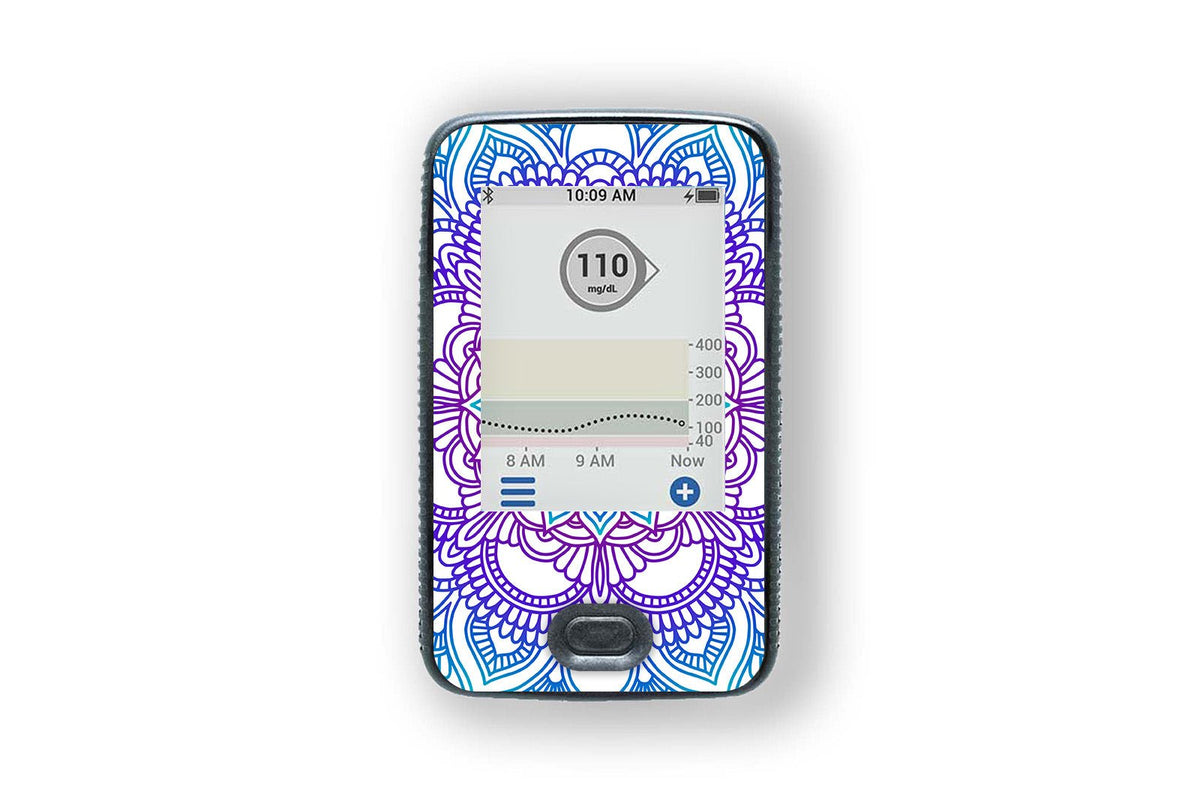 Shop Blue Mandala Sticker - Dexcom Receiver today - Protect your CGM ...