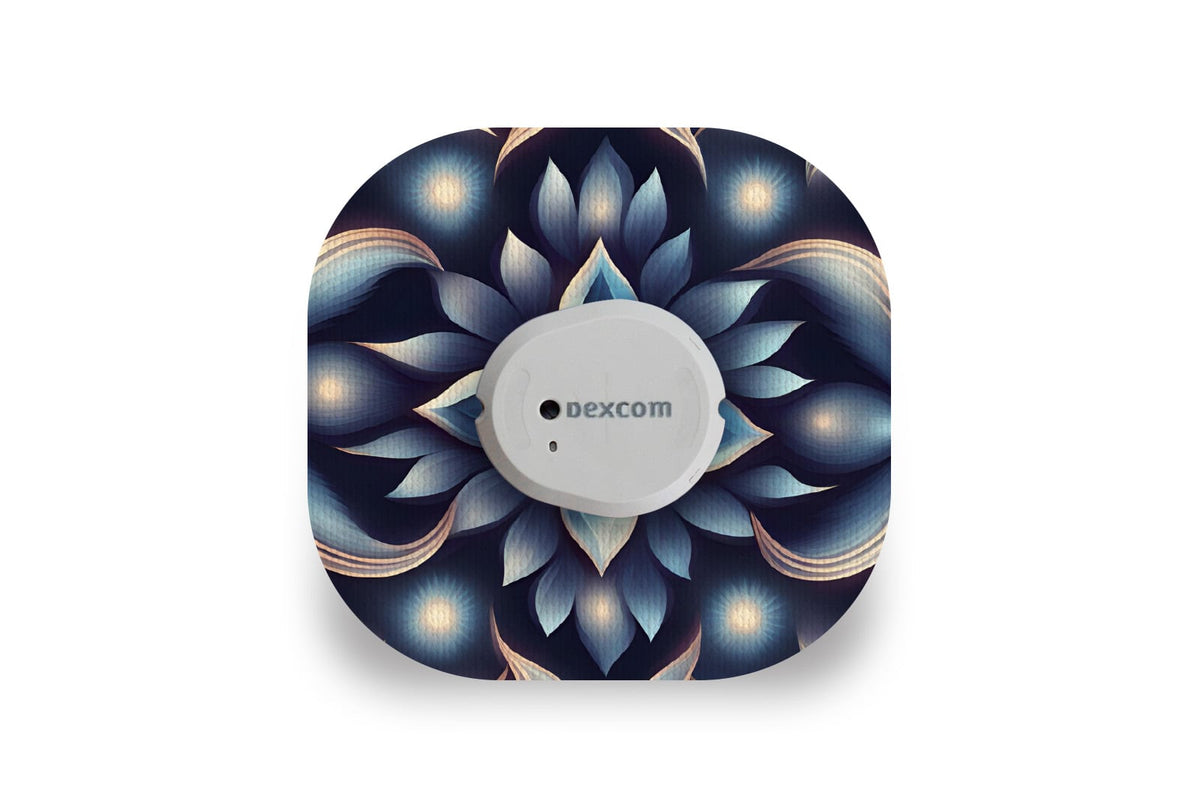 Shop Dreamy Blue Flowers Patch - Dexcom G7 today - Protect your CGM ...