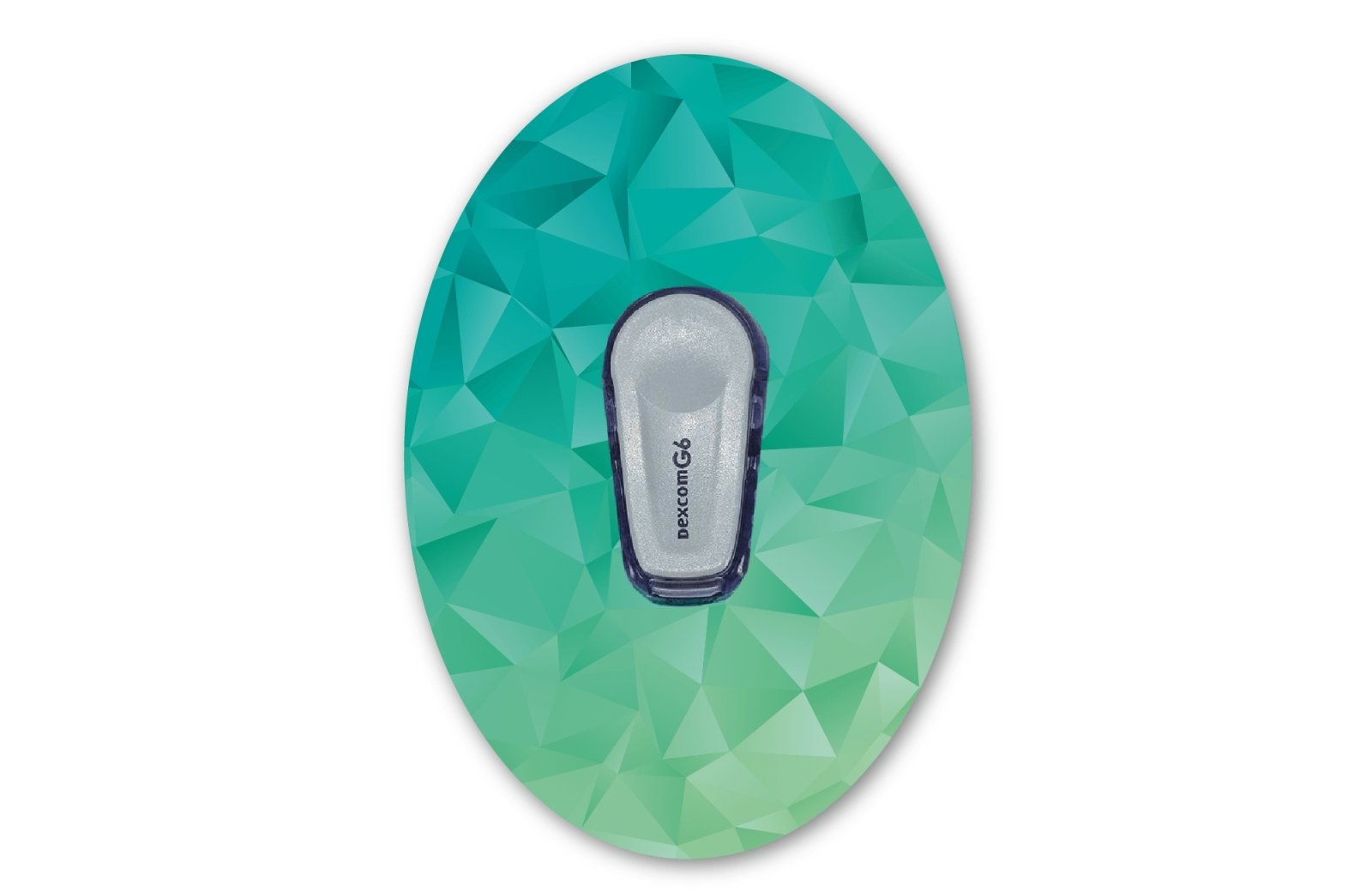 Shop Geometric Green Patch - Dexcom G6 today - Protect your CGM ...