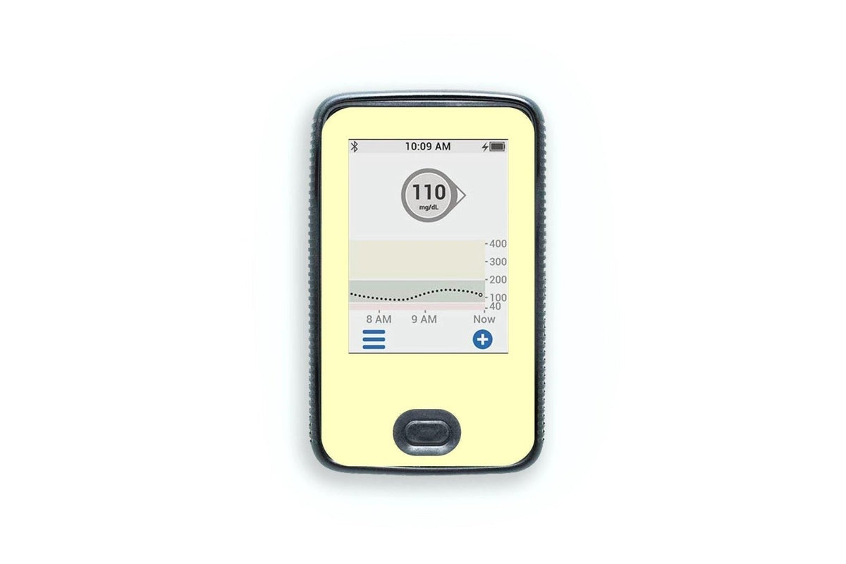 Shop Pastel Yellow Sticker - Dexcom Receiver today - Protect your CGM ...