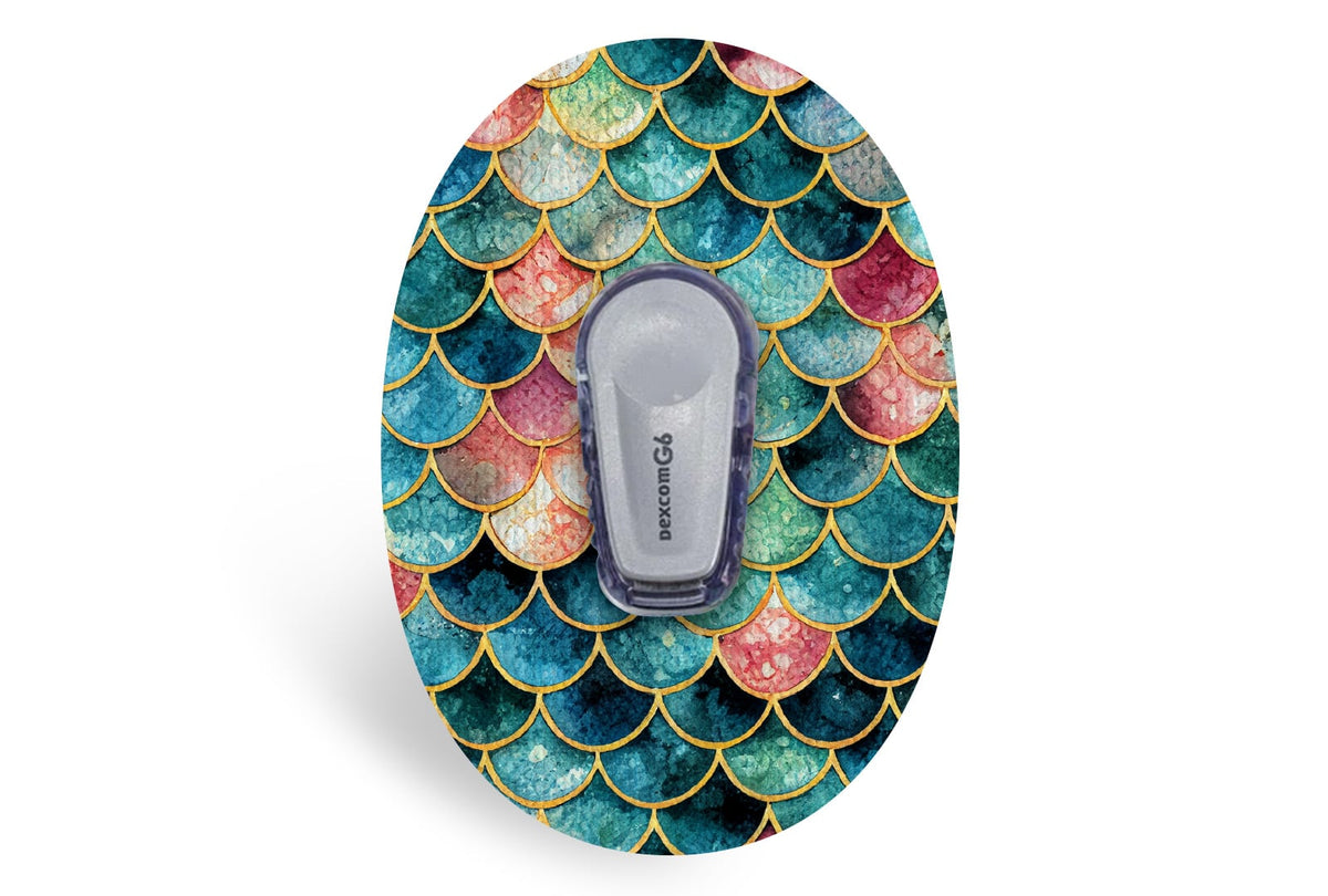 Shop Sparkly Scales Patch - Dexcom G6 today - Protect your CGM ...