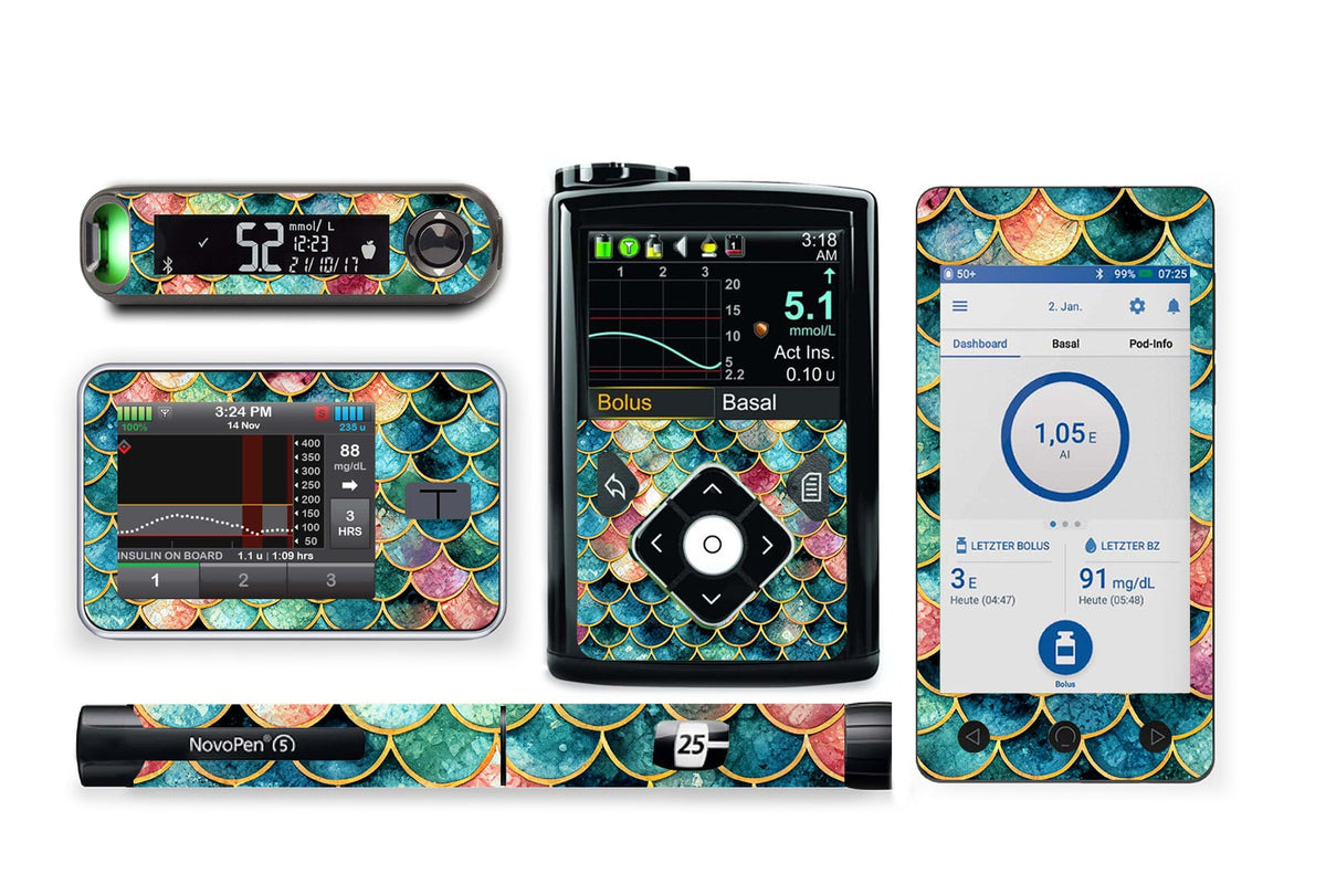 Shop Sparkly Scales Sticker today - Protect your CGM - Trusted by ...