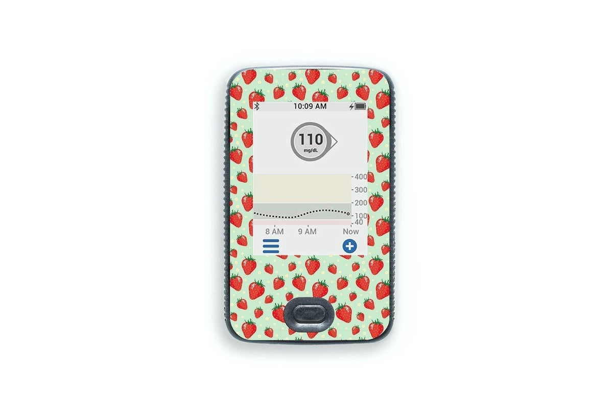 Shop Strawberries Sticker - Dexcom Receiver today - Protect your CGM ...