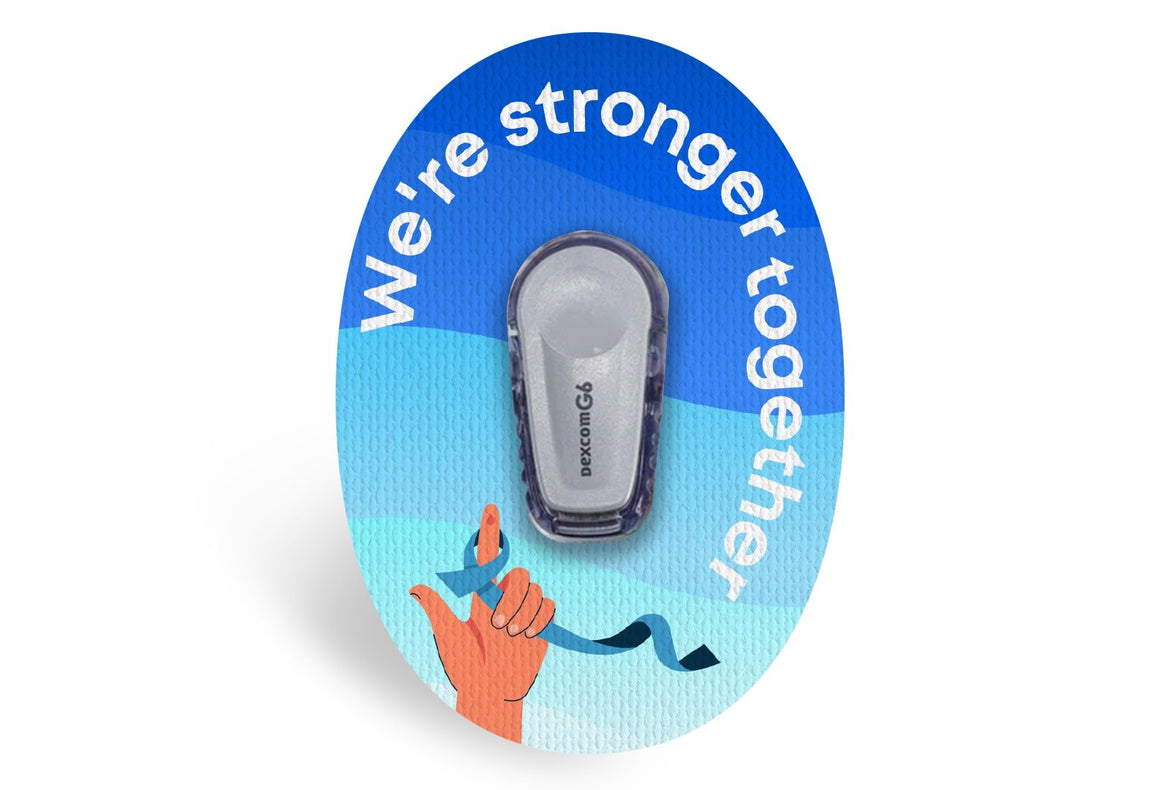 Diabetes Awareness Patches - Dexcom G6 - Type One Style
