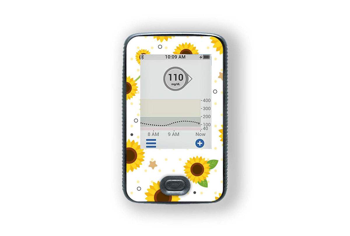 Shop Sunflower Sticker - Dexcom G6 Receiver today - Protect your CGM ...