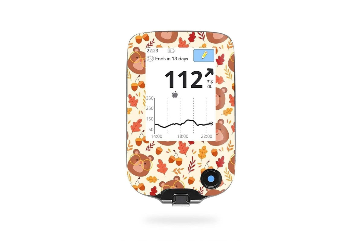 Shop Teddy Bear Sticker - Libre Reader today - Protect your CGM ...
